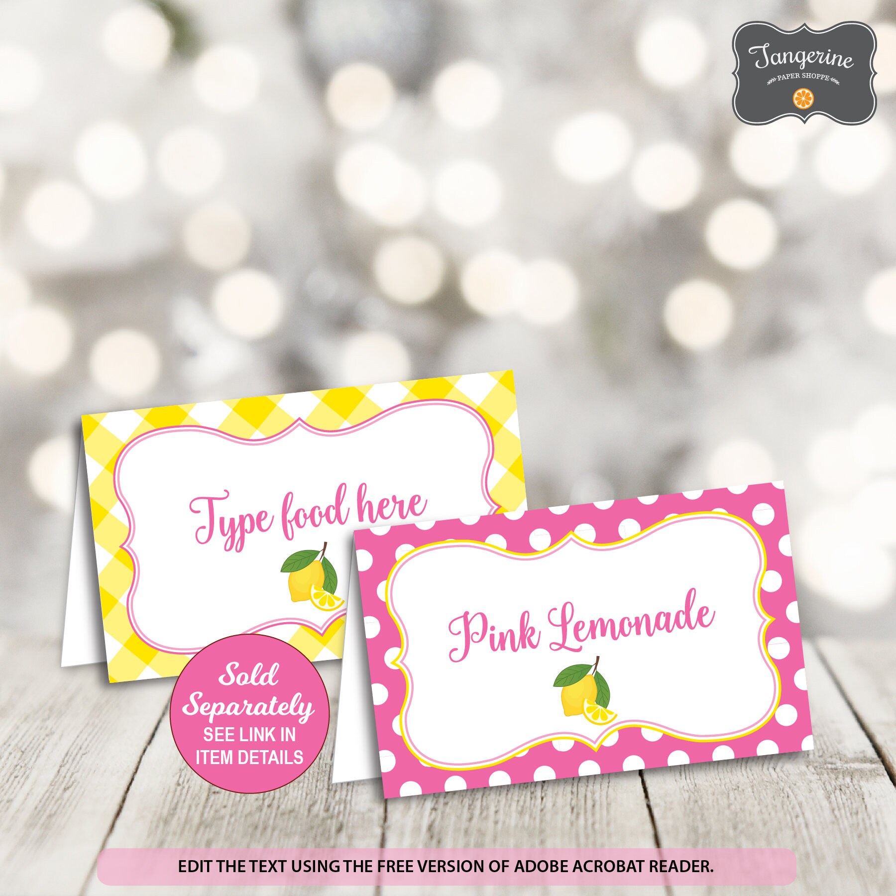 Lemonade Sign Printable Pink Lemonade Birthday Sign Ice Cold | Etsy