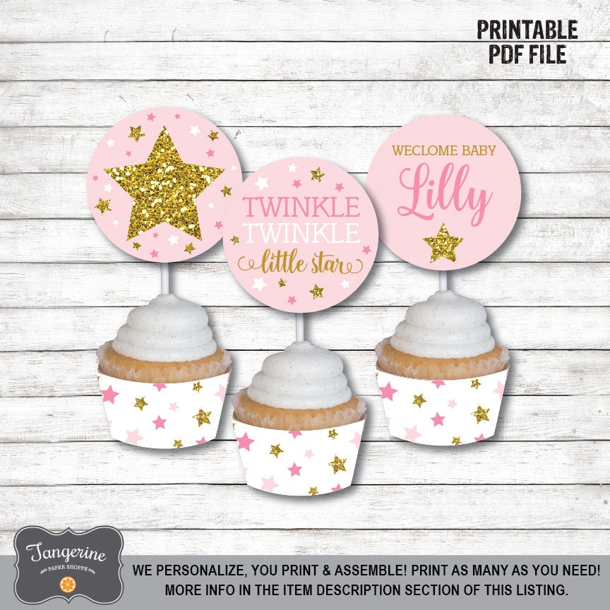 Twinkle Twinkle Little Star Food Labels Twinkle Little Star | Etsy