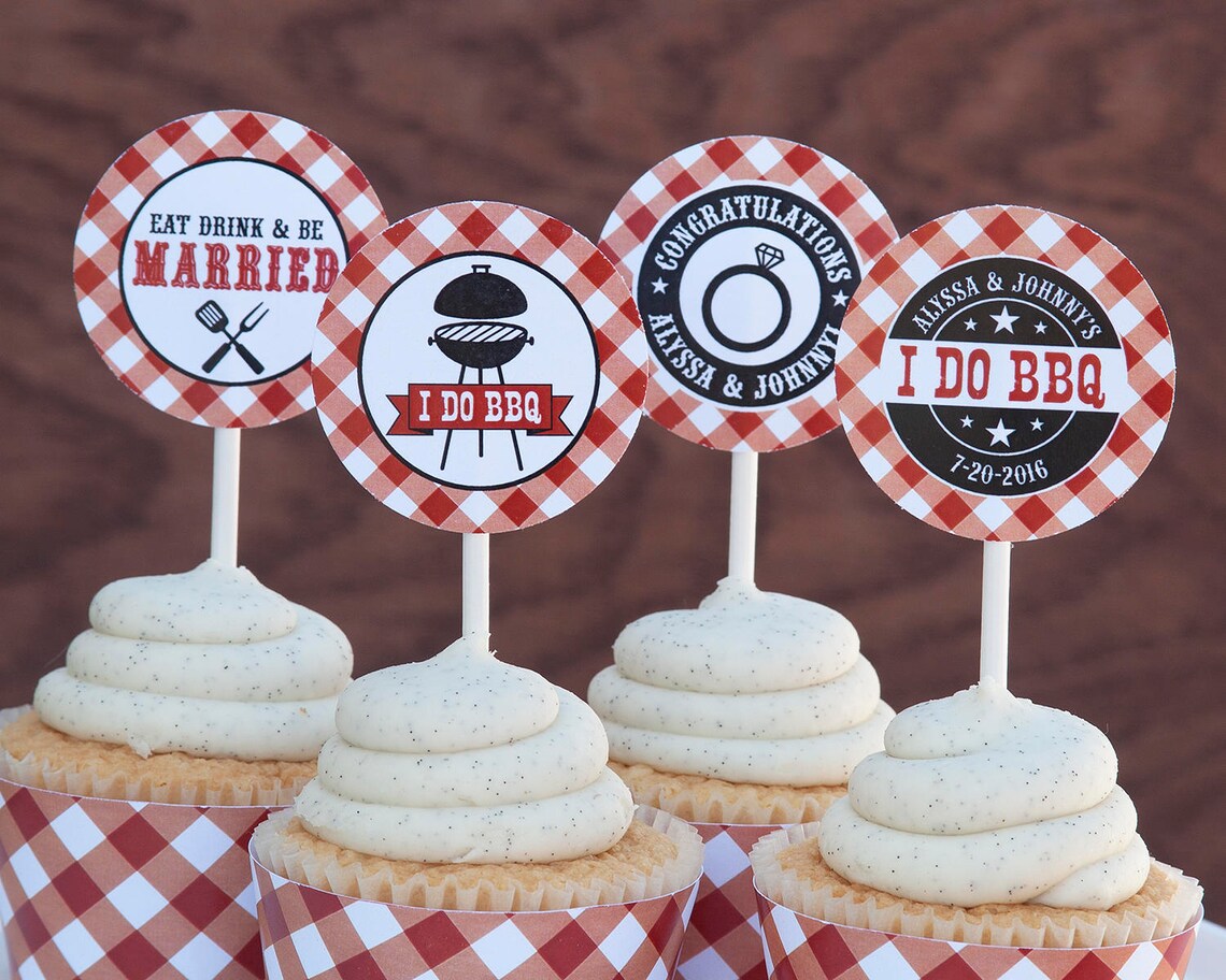 I Do BBQ Banner, I Do BBQ Decorations, BBQ Wedding Shower Banner ...