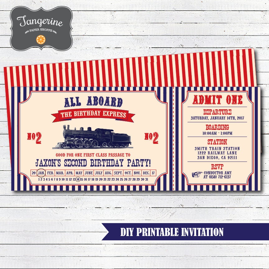 Train Favor Tags Train Thank You Tags Train Birthday Tags | Etsy