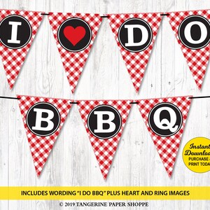 I Do BBQ Food Labels, BBQ Food Tents Printable, Place Cards, Buffet ...