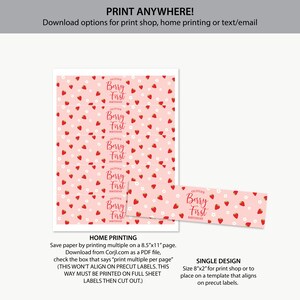 Editable Strawberry Birthday Water Labels, Berry First Party Water ...