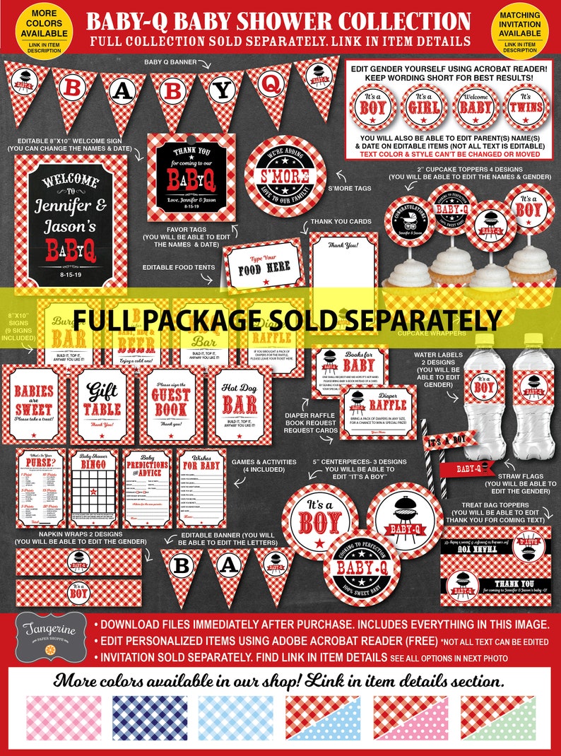 Nacho Bar Sign Printable Baby Q Food Sign BBQ Baby Shower - Etsy