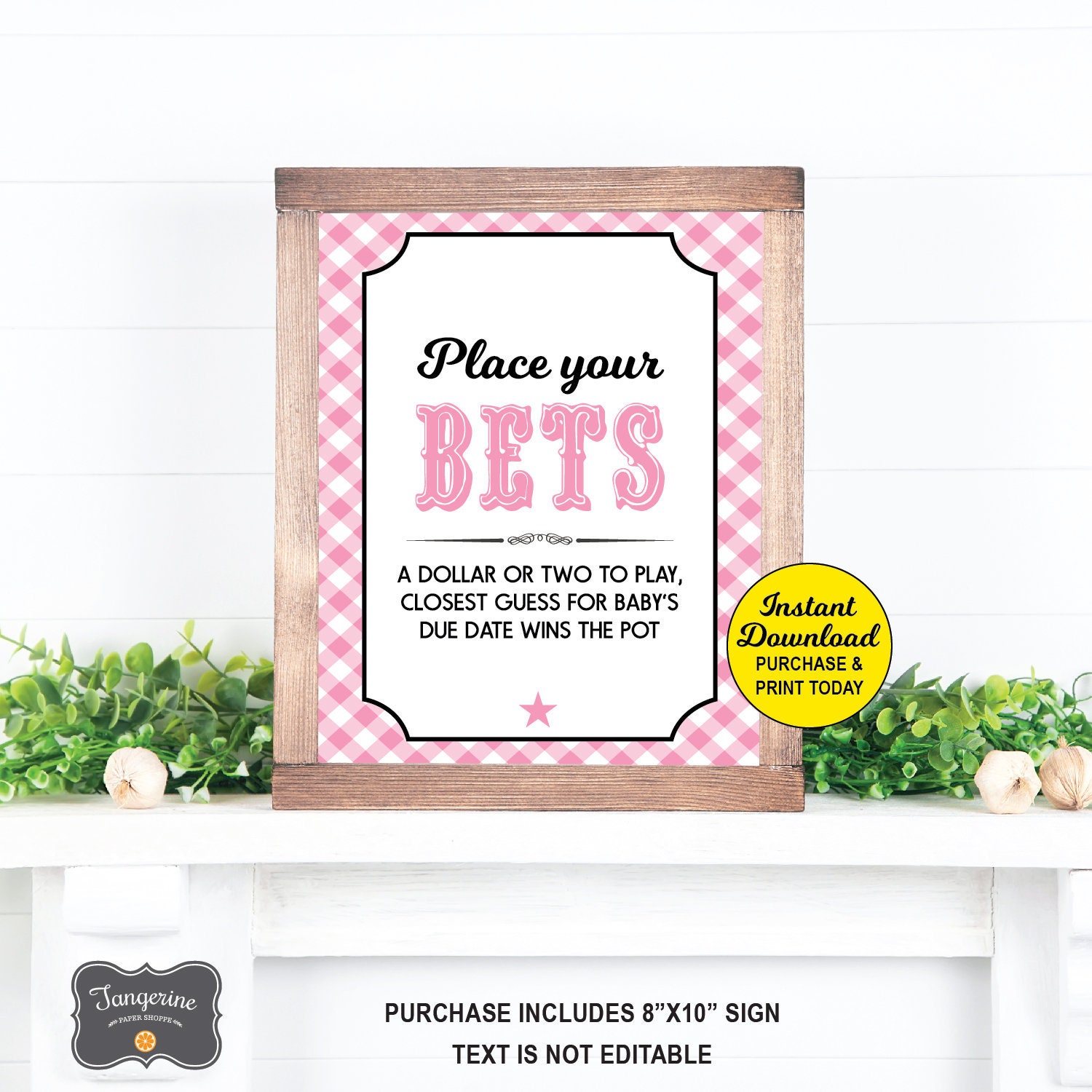 Guess Baby Due Date Sign Baby Q Baby Shower Game Sign Place - Etsy UK