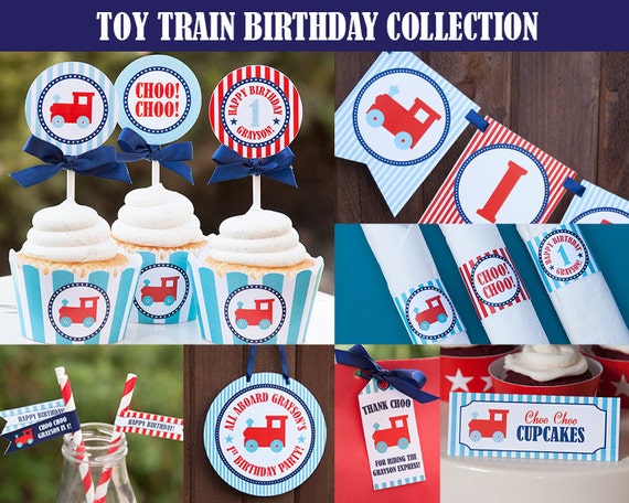 Train Party Decorations, Train Birthday Decorations, Train Party ...