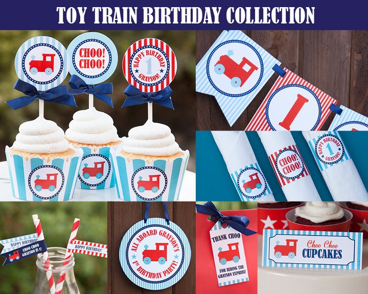 Train Party Decorations, Train Birthday Decorations, Train Party ...