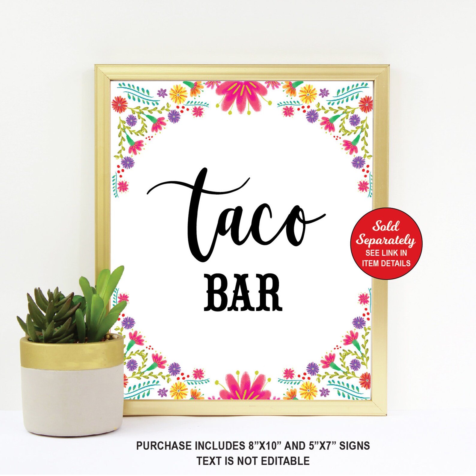 Piñata Sign Fiesta Bridal Shower Piñata Sign Mexican Bridal - Etsy