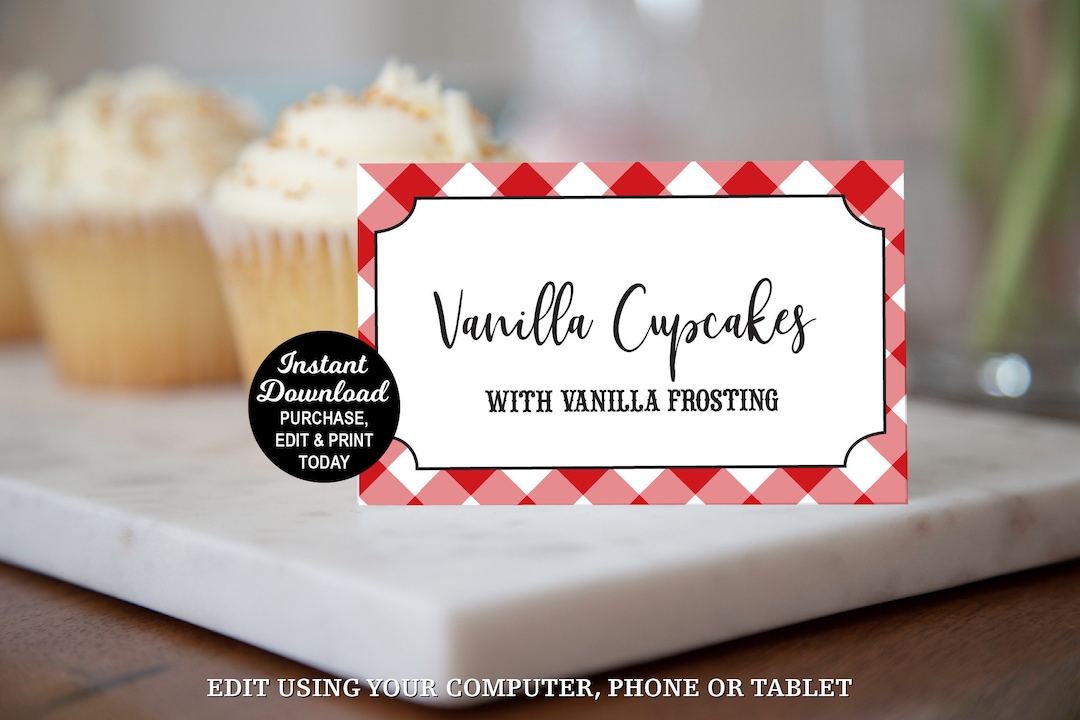 I Do BBQ Food Labels, BBQ Food Tents Printable, Place Cards, Buffet ...