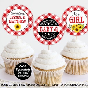 Baby Q Book Request Card, Books for Baby Insert, Printable BBQ Book ...