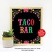 Editable Fiesta Food Labels, Mexican Party Place Cards, Fiesta Bridal ...