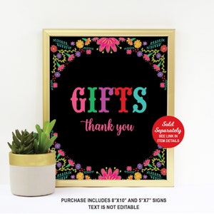 Taco Bar Sign, Fiesta Birthday Decorations, Fiesta Taco Sign, Mexican ...