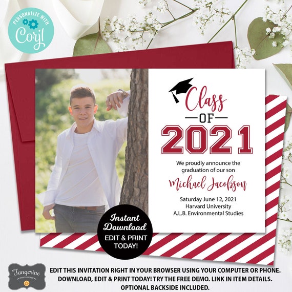2022 High School Graduation Invitations