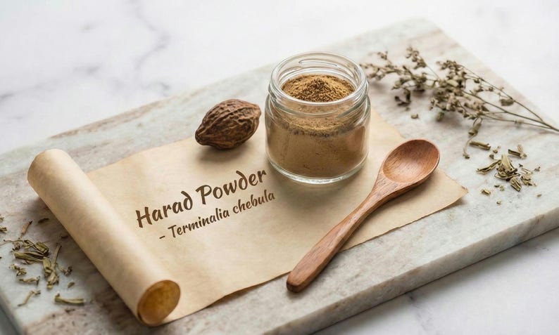 Organic Harad Powder | Haritaki | Terminalia Chebula | Pure & Natural ...