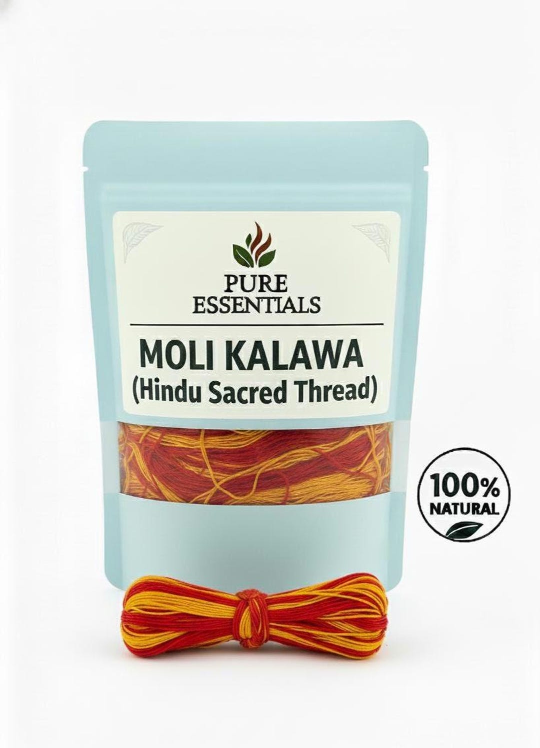 Moli Kalava Sacred Red Yellow Thread | Hindu Puja Raksha Sutra ...
