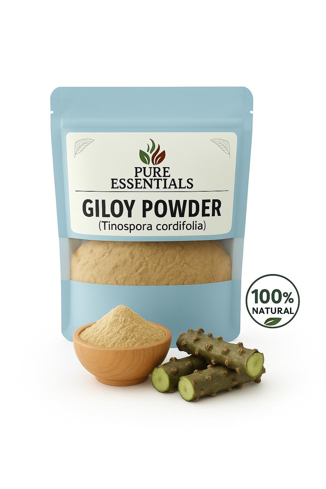 Giloy Powder | Tinospora Cordifolia Powder | Pure Organic Giloy ...