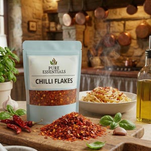 Chilli Flakes | Premium Crushed Red Chilli | Natural Spicy Seasoning ...