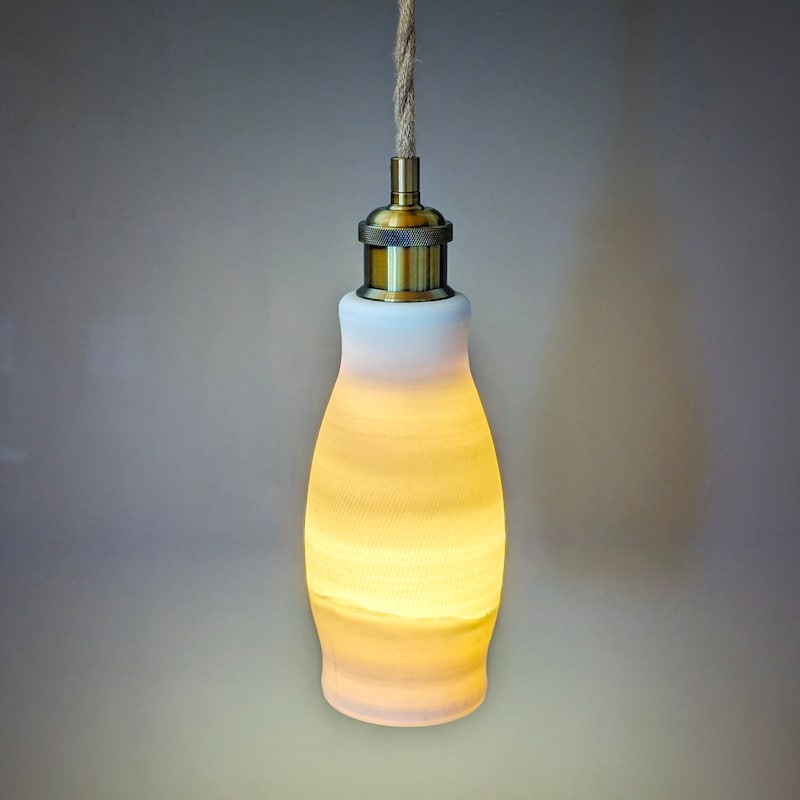 Ceramic Pendant Light - Etsy