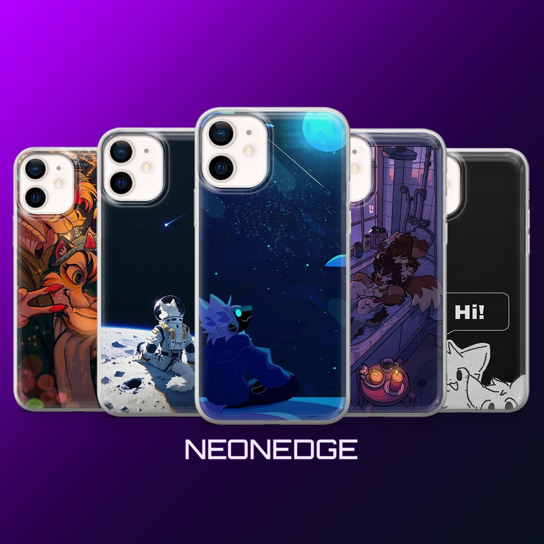Furry Fandom Phone Case Fursuit Protogen Cover for iPhone 17pro, 16, 15 ...