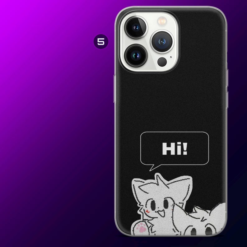Furry Fandom Phone Case Fursuit Protogen Cover for iPhone 17pro, 16, 15 ...