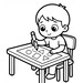 Daily Routine Coloring Book | Special Education Printable | Fine Motor ...