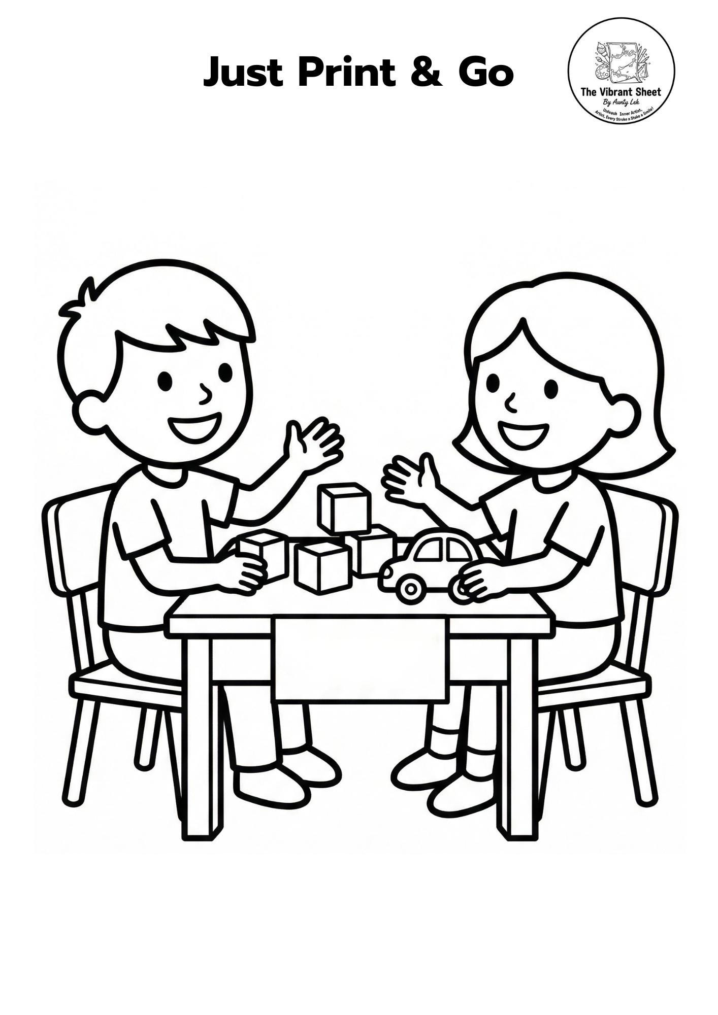 Daily Routine Coloring Book | Special Education Printable | Fine Motor ...
