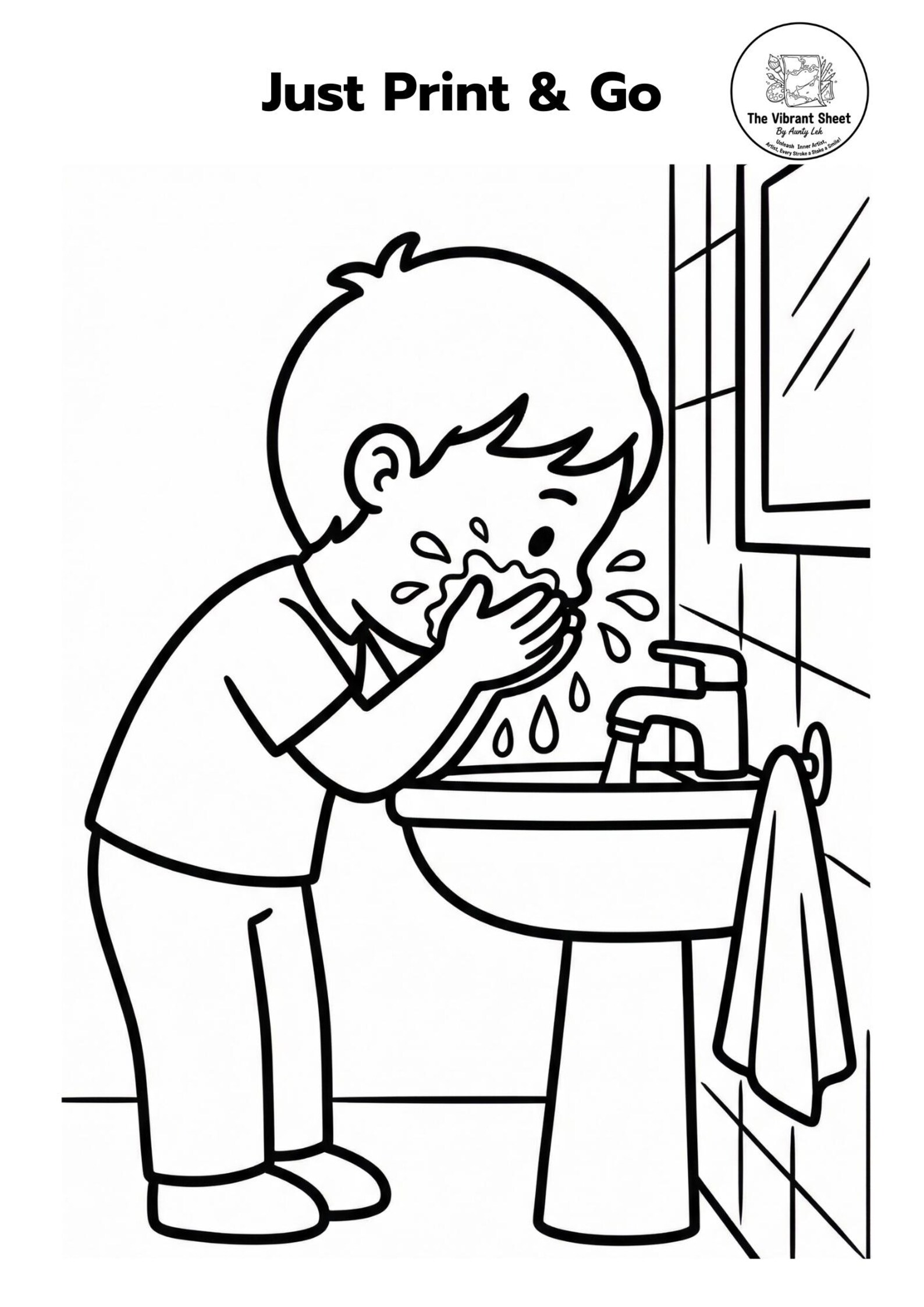 Daily Routine Coloring Book | Special Education Printable | Fine Motor ...