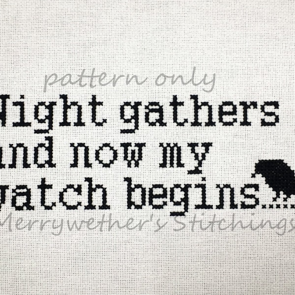 Nights Watch Oath - Etsy