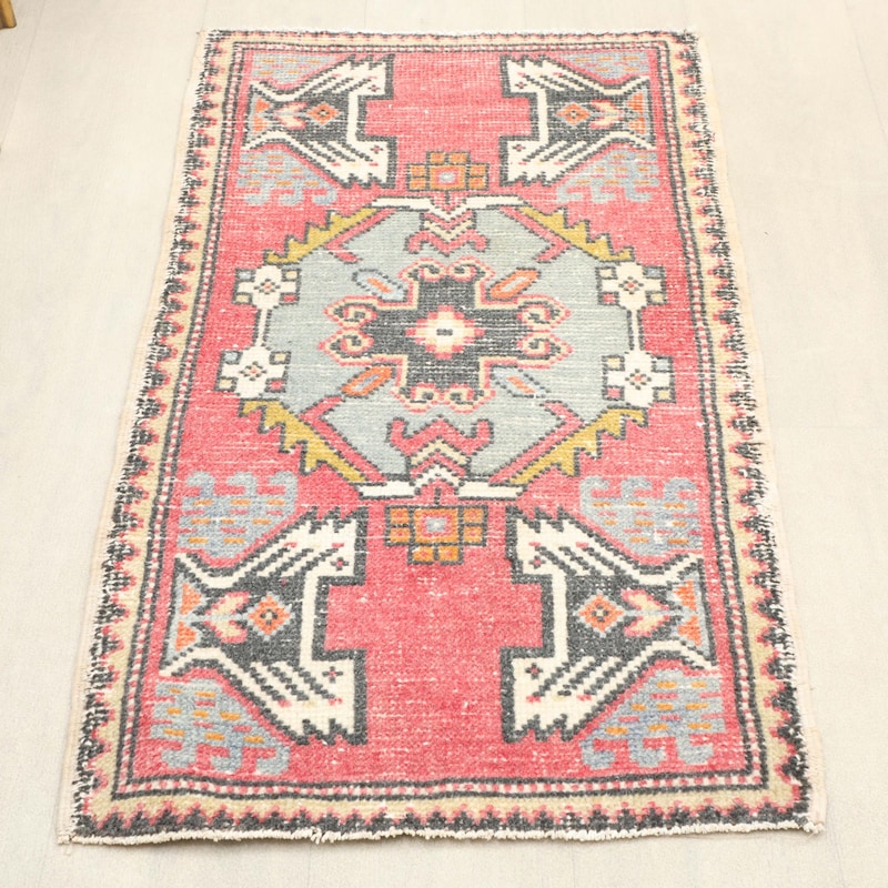 Small Rectangle Wool Rug - Etsy