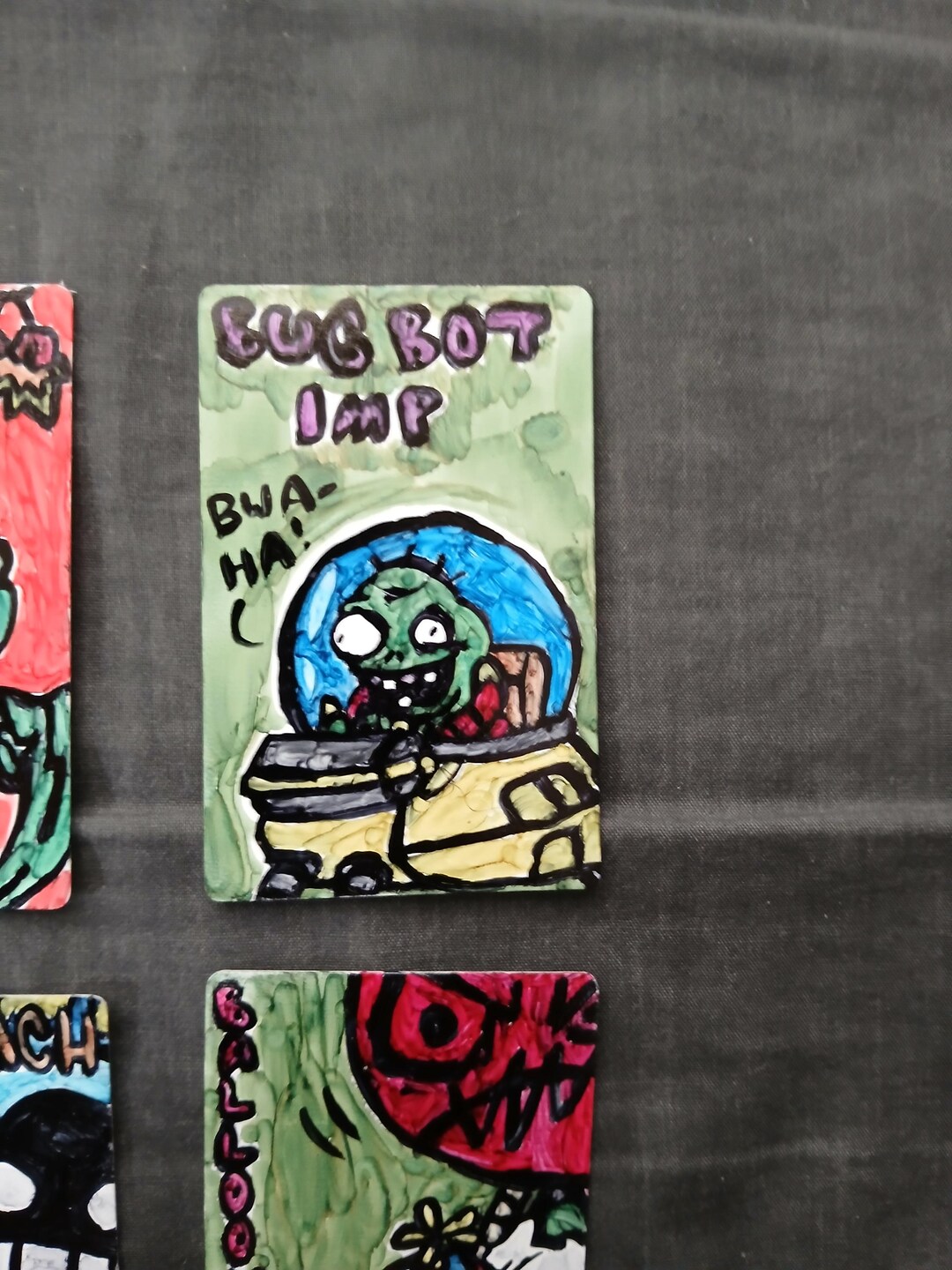 Character Cards! Bug Bot Imp! - Etsy