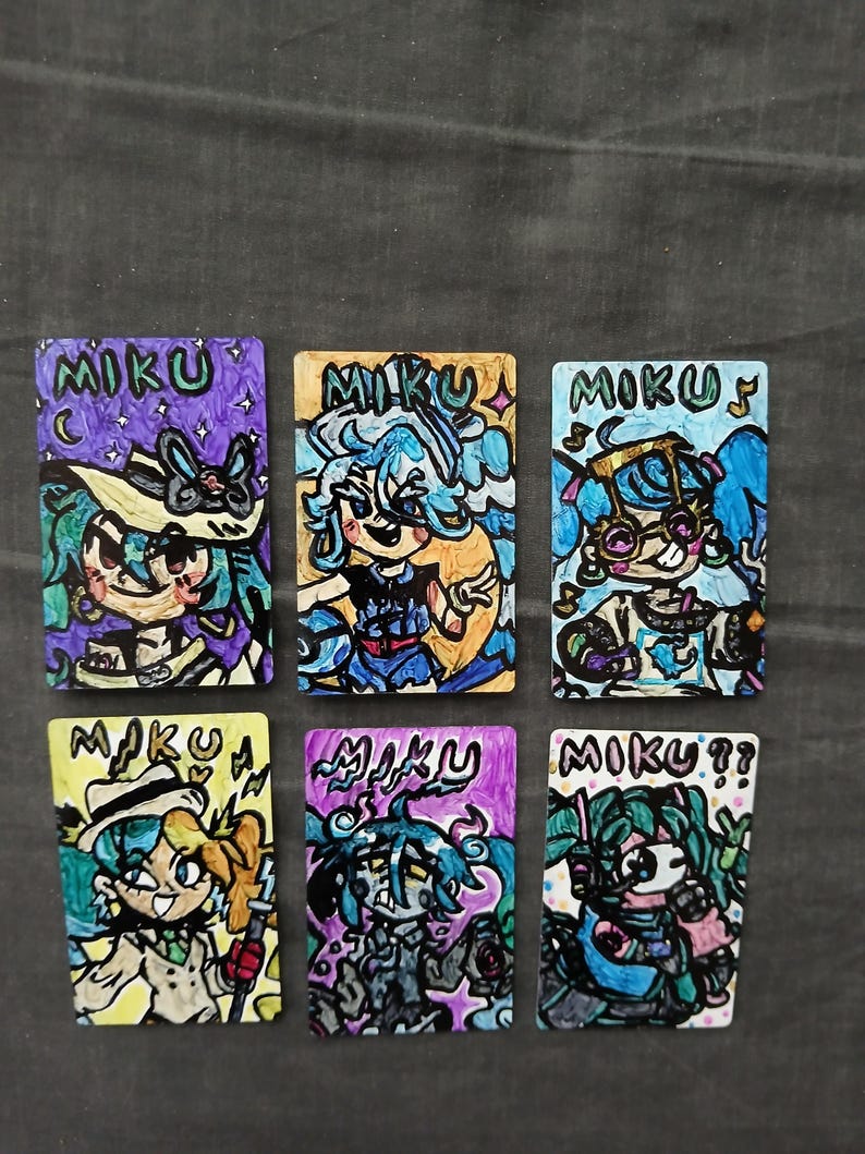 Character Cards! Normal Type Miku - Etsy