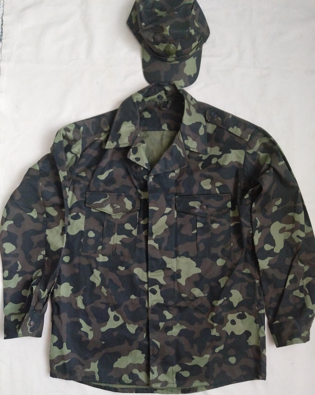 Historical Ukrainian Military Uniform Dubok Camo Butan Jacket Size 48/3 ...