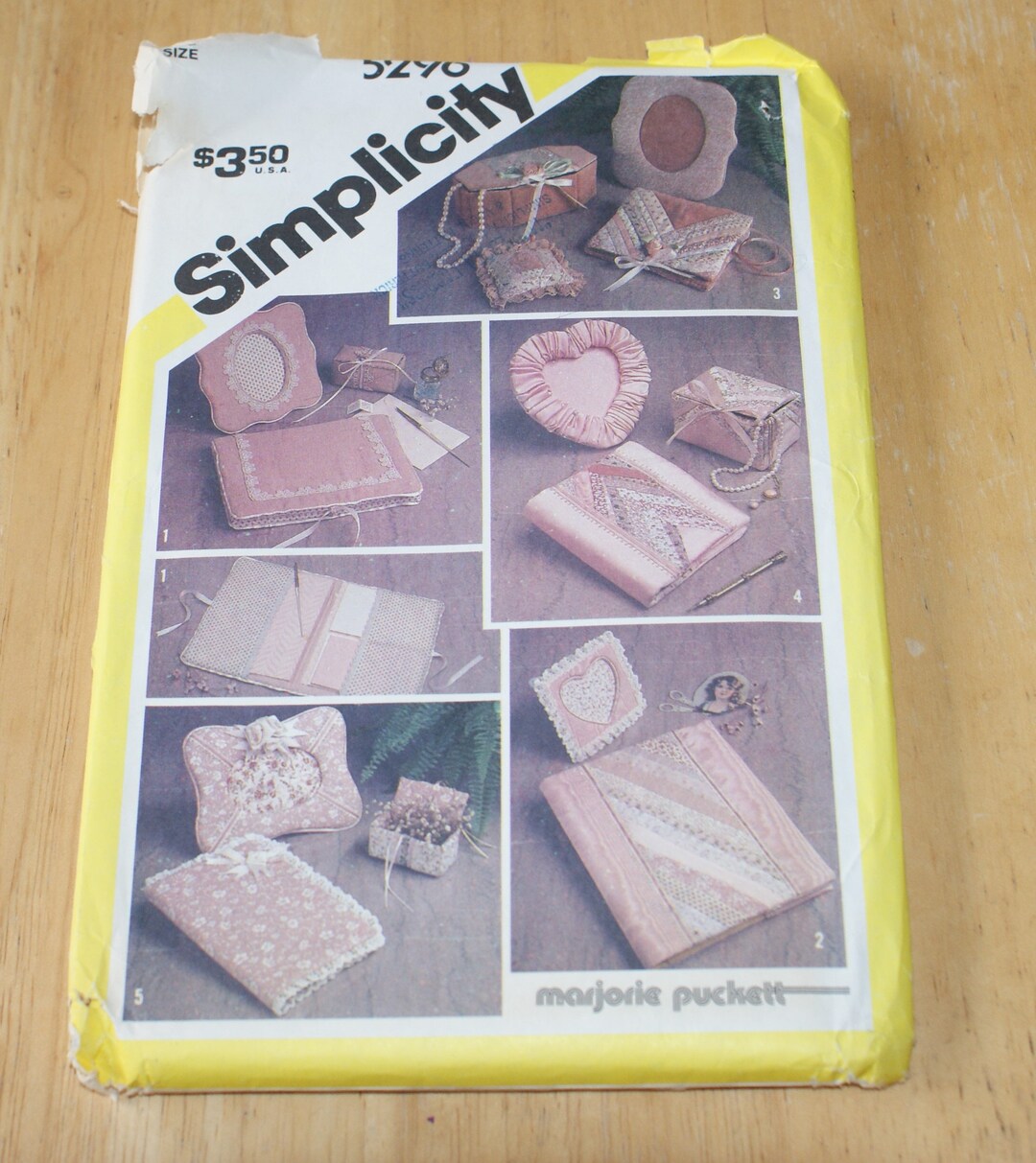 Retired UNCUT Simplicity Crafts Desk and Dresser Accessories 5296 ...