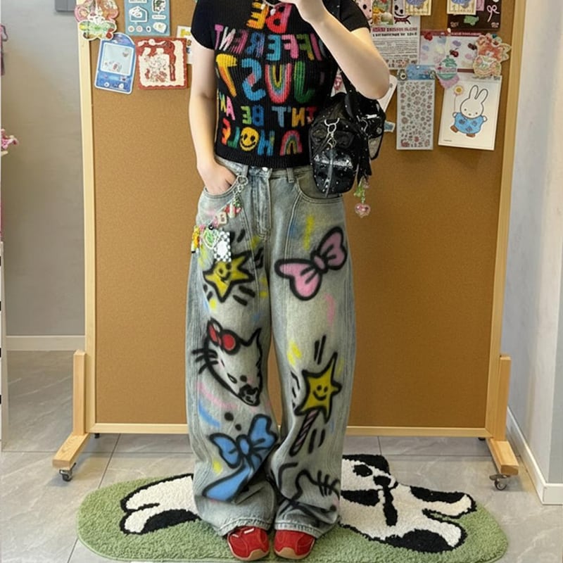 Kawaii Jeans - Etsy