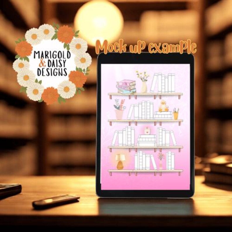 Printable Book List | Digital Reading Tracker | TBR List | Instant ...