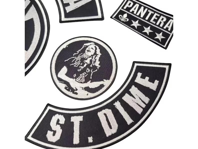 Pantera Fan Art Patch Bundle – Metal Band Rocker Patches for Jackets ...
