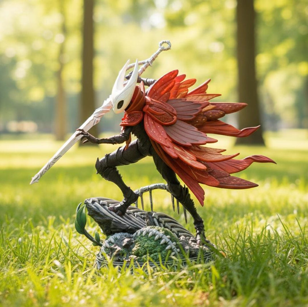 Hornet Figure Silksong | 3D Printed | Collectible Statue Gamer Gift PVC ...