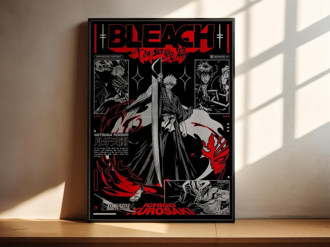 Anime Poster | Manga Art | Anime Wall Decor | Anime Room Artwork ...