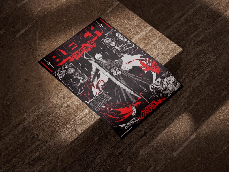 Anime Poster | Manga Art | Anime Wall Decor | Anime Room Artwork ...