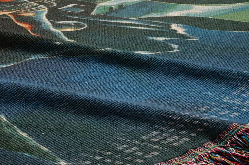 Anime Woven Blanket, Anime Tapestry , Manga Woven Blanket, Anime Wall ...