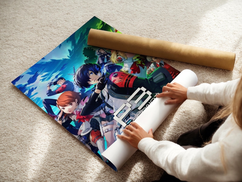 Persona 3 Poster | Video Game Wall Art | Gamer Wall Decor | Video Game ...