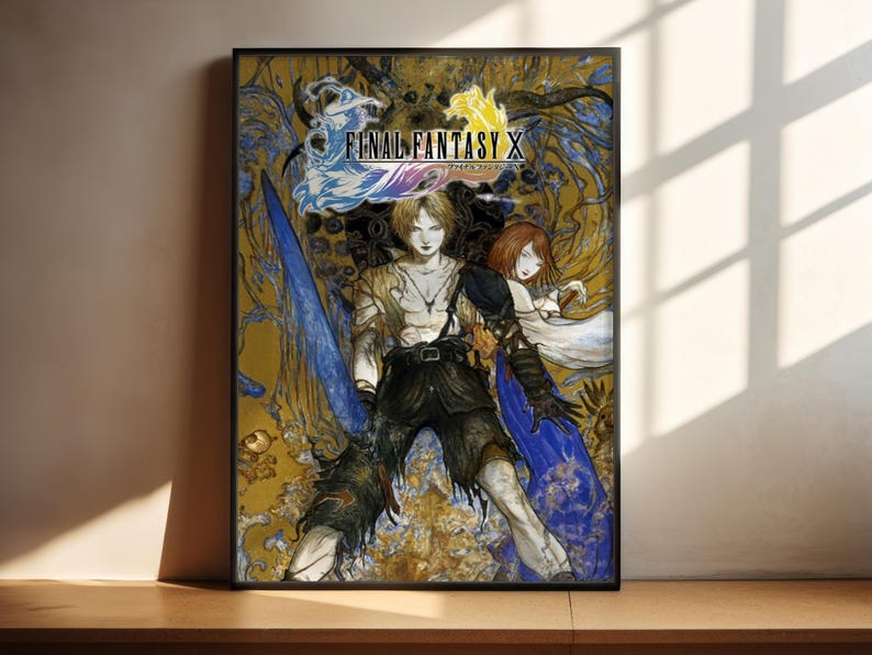 Final Fantasy VII Poster | Gamer Room Wall Art - Etsy