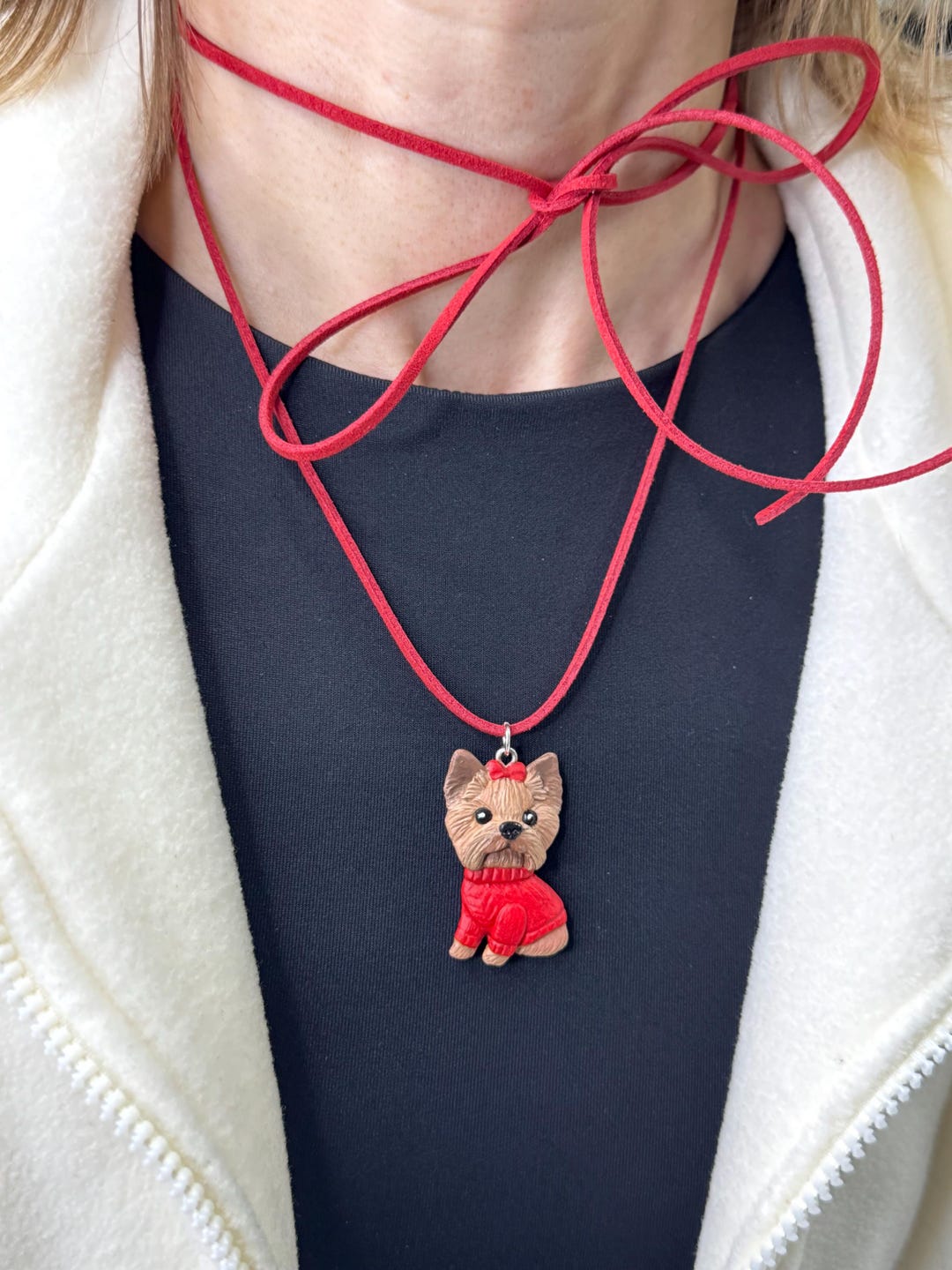 Yorkshire Terrier Necklace: Custom Pet Keepsake Jewelry, Yorkie Mom ...