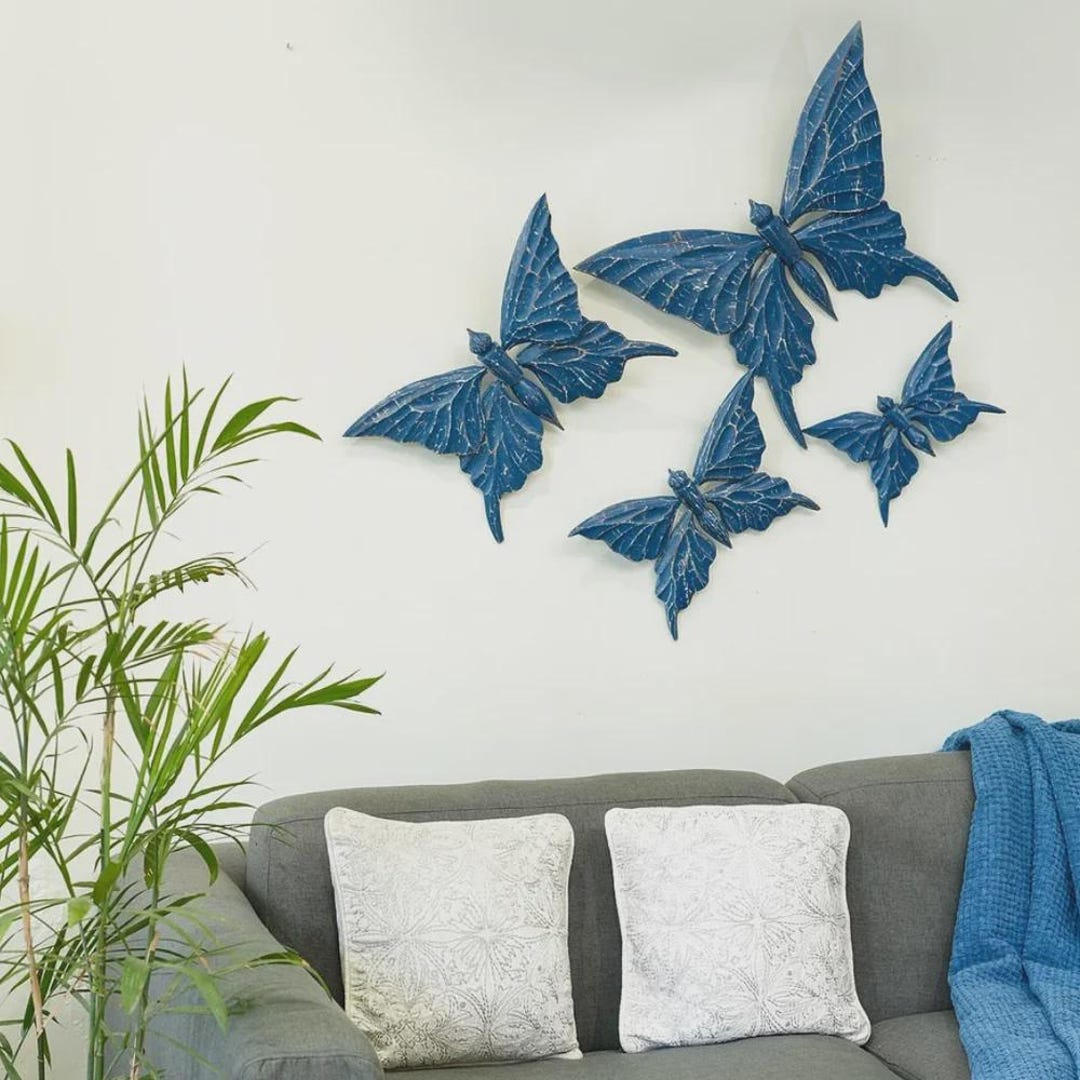 Butterfly Timber Wings for Décor Set of 4PCS. - Etsy