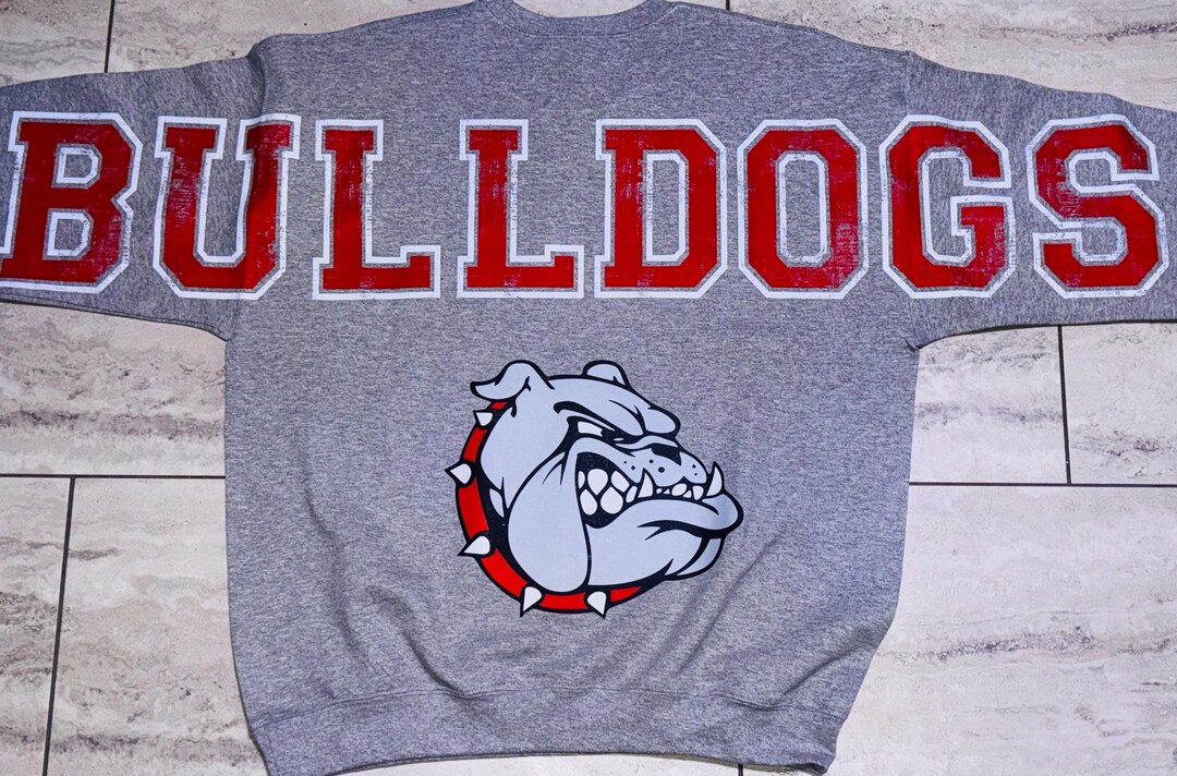 Customizable Arm to Arm Oversized Team Spirit Sweatshirt - Etsy