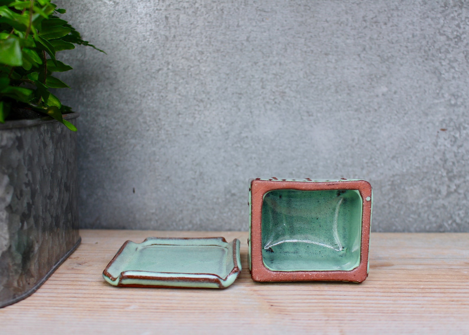Small / Mini Butter Dish With Lid Half Butter Stick Rustic - Etsy