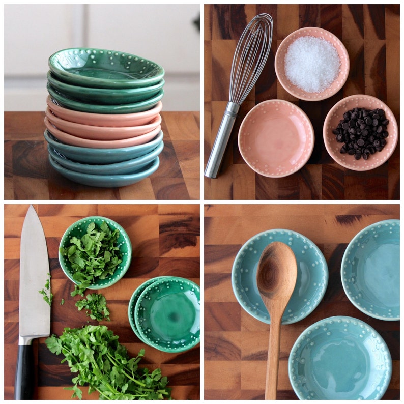 Stoneware Prep Bowl Dipping Dishes Handmade Mini Dishes - Etsy