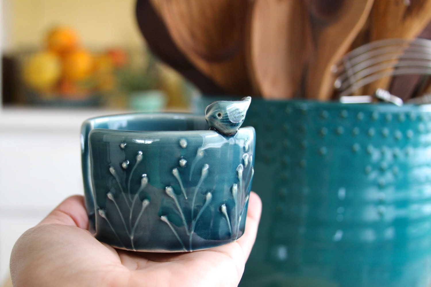 Lilje Herringbone Sponge Holder