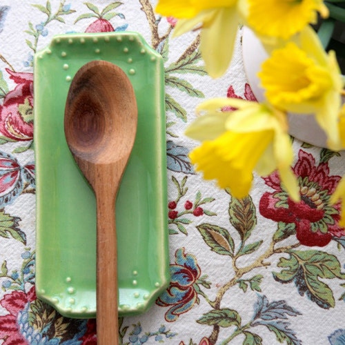 Large Spoon Rest Jewelry Tray Soap Dish Double Spoon - Etsy