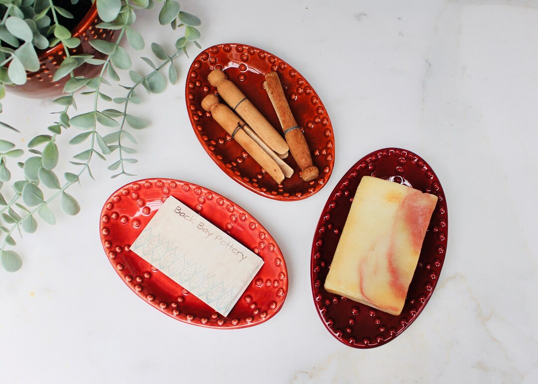Small Oval Dish Soap Dish Snack Dishes Jewelry Dish Display Modern ...