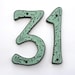 Large Address Numbers - Outdoor Custom House Numbers Letters - Set of 2 ...